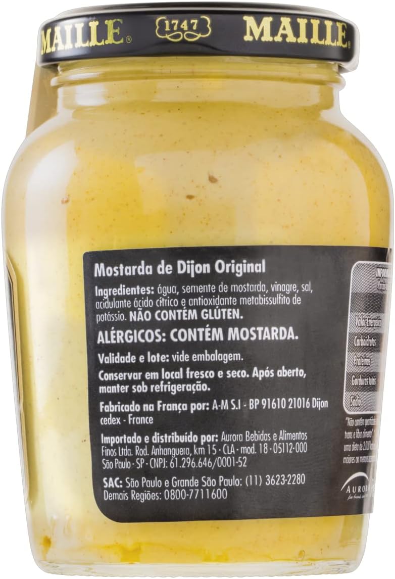 Rotulo De Mostarda Francesa